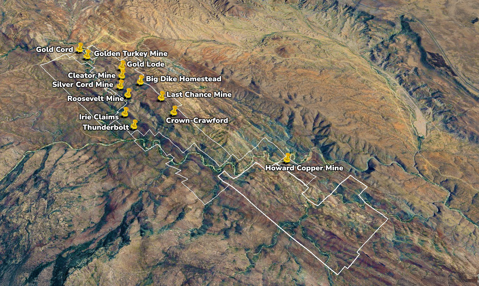 Silver Cord Howard Copper Mine - King Global Ventures
